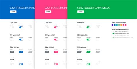 Switch Toggle Switch Checkbox Css3 Graphicfort