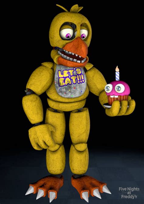 Sfm Fnaf Unwithered Chica Poster By Mysticmcmfp On Deviantart