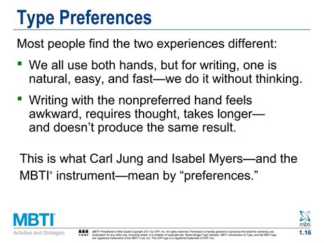 Mbti Type Presentation Introduction Ppt Resume Writing And Advice