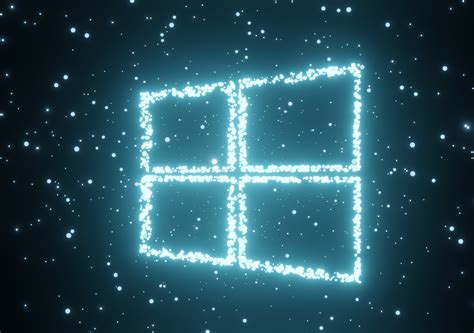 Sci Fi Particle Windows Logo CGTrader