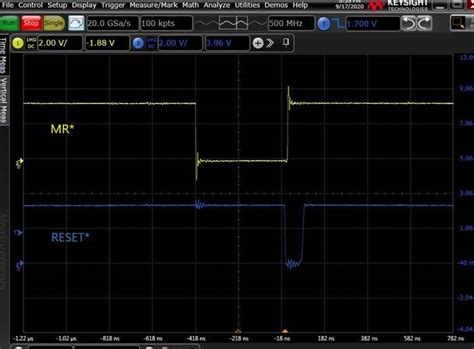TPS Reset Output By MR Is Not Working Properly Power Management Forum Power Management