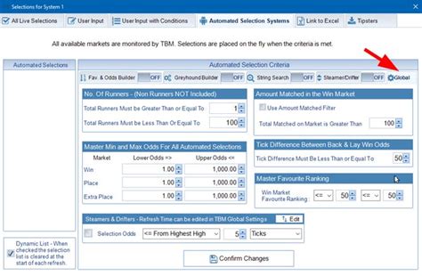 automated selection systems