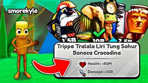 Unlocking Op Brainrots In New Brainrot Evolution Update Youtube