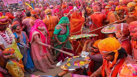 Lathmar Holi Nandgaon Barsana Usher In A Myriad Of Colours And Also