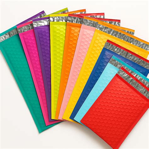 Airjacket® Colorful Poly Bubble Mailers Mailersusa