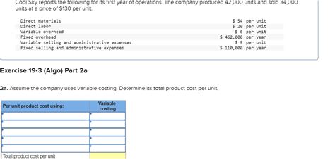 Solved Exercise 19 3 Algo Part 2a 2a Assume The Company