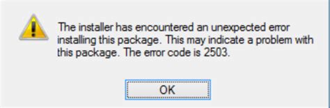 Fix Error 2502 And 2503 While Installing Or Uninstalling