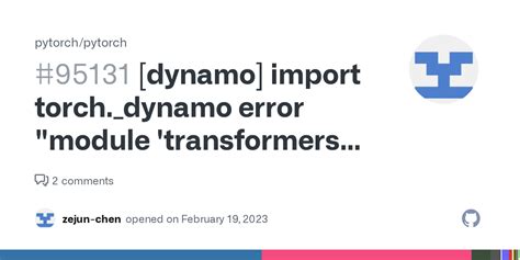 Dynamo Import Torch Dynamo Error Module Transformers Has No Attribute Configuration Utils