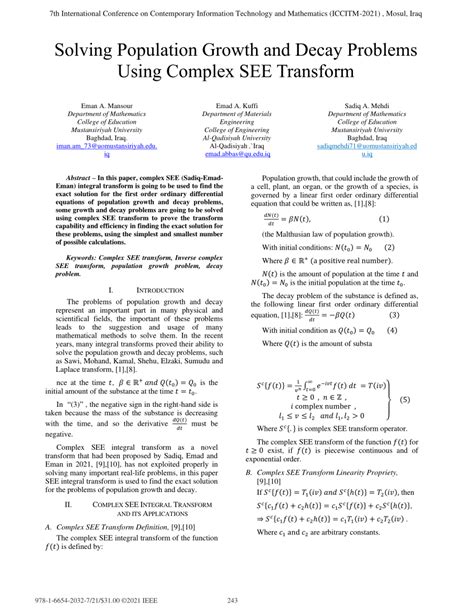Pdf Solving Abels Integral Equation Using Sadiq Emad Eman Transform