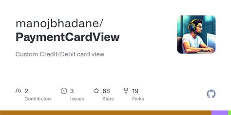 GitHub Manojbhadane PaymentCardView Custom Credit Debit Card View