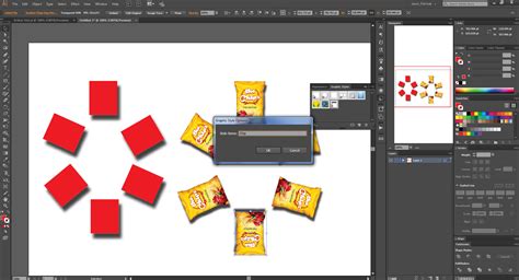 Adobe Illustrator Drop Shadow Design In Ai Cs5 With Linked Psd Image