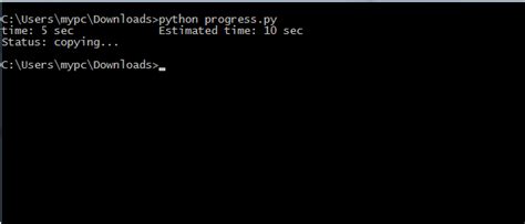 Python How To Make Multiline Progress Indicator In Terminal Stack Overflow