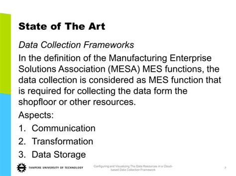 configuring and visualizing the data resources in a cloud based data collection framework ppt