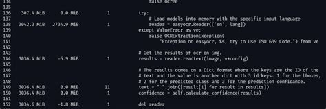 Memory Usage Never Drops On Api Issue JaidedAI EasyOCR GitHub