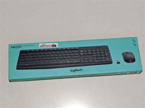Logitech Mk235 Wireless Keyboard And Mouse Combo With Number Pad Computers And Tech Parts