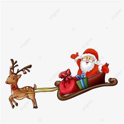크리스마스 만화 일러스트 산타 엘크 썰매 당기는 선물 만화 일러스트 산타 일러스트 크리스마스 Png 일러스트 및 Psd 이미지 무료 다운로드 Pngtree