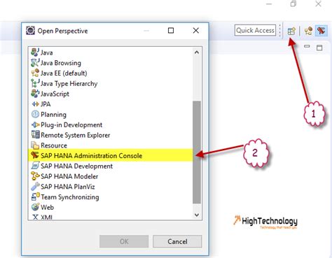 How To Install SAP HANA Studio HighTechnology