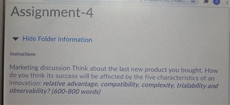 solved assignment 4 hide folder information instructions