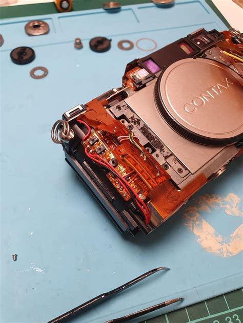 Contax G1 Shutter Issue Ranalogrepair