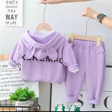 خرید و قیمت لباس بچگانه ست دخترانه وارداتی 2تا5سال سوییشرت شلوار