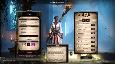 Divinity Original Sin Female Character Creation Youtube