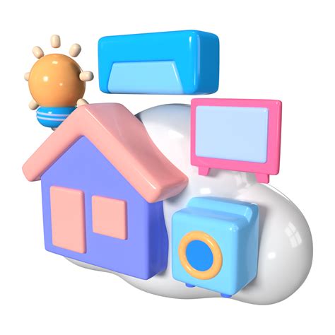 Iot 3d Illustration Icon 41639010 Png