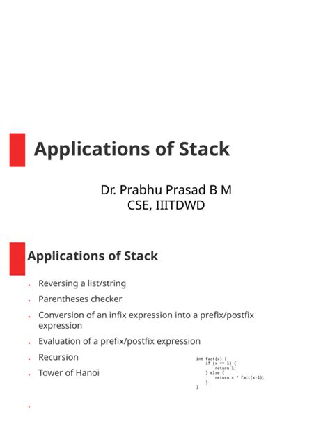 Stack Applications Pdf Mathematical Notation Computer Programming