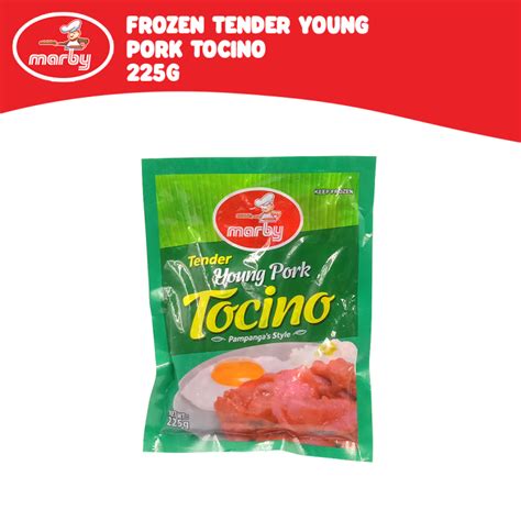 Marby Frozen Tender Young Pork Tocino Lazada Ph