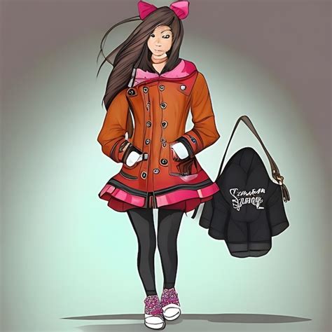 Premium Ai Image Girls Fashion