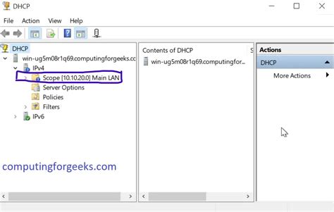 Install And Configure DHCP Server On Windows Server 2019 ComputingForGeeks