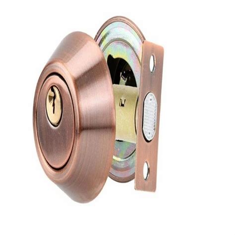 Knob Cylinder Round Safety Door Locks 25 Mm At Rs 350 In Aligarh Id