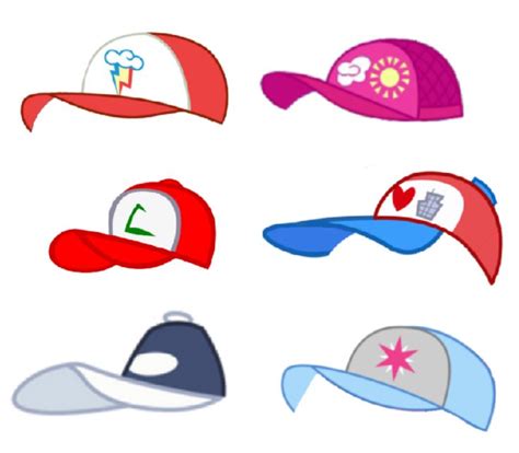 Mlp Baseball Cap Vector Set