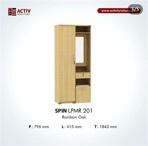 Lemari Pakaian Activ Spin Lpmr 201 Perabotan Rumah Di Carousell