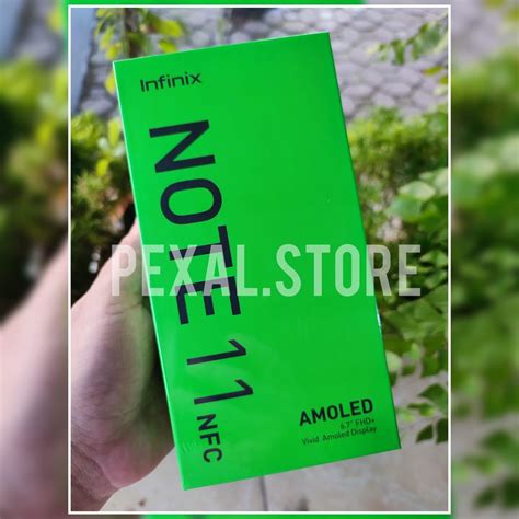 Jual Infinix Note 11 Black NFC 6 128 Garansi Resmi Shopee Indonesia