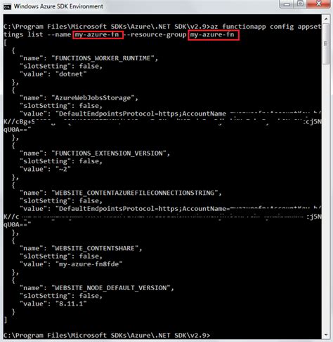 How To Access Azure Function App Settings From Azure Cli Sharepoint Pals
