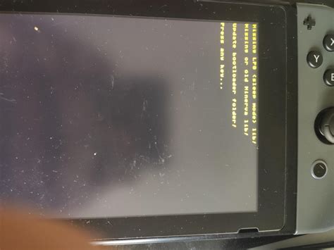 Any Solution For This Error While Booting Hekate R Switchpirates