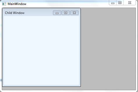 C Wpf Mdi Maximize Box Stack Overflow