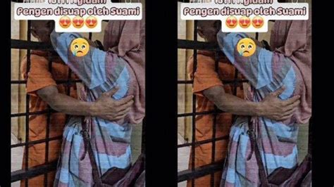 Viral Istri Hamil Ngidam Disuapin Suami Dipenjara, Tangis Pecah Saat ...