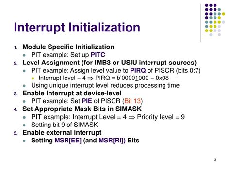 Ppt Lecture 11 Mpc 555 Interrupt Programming Details Powerpoint