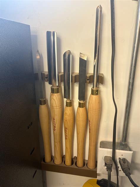 Stl File Docs Wall Mounted Lathe Tool Rack Holder 🧰 ・model To Download
