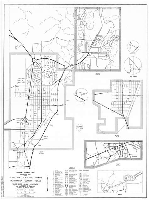 Borger Texas Precinct Map Hutchinson County Tx Wall Map Color Cast