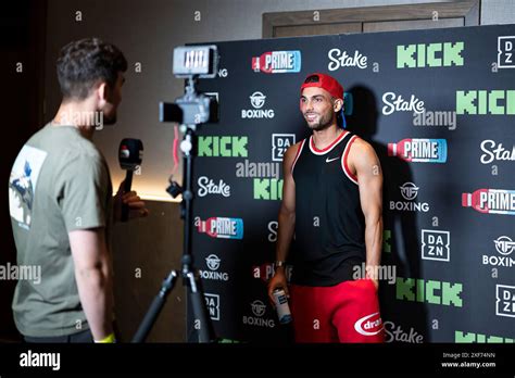 london united kingdom 01 jul 2024 sami hamed left gives interview