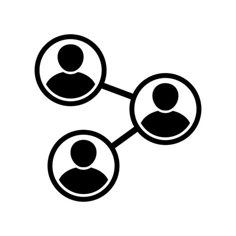 People Network Icon Social Network Connection And Global Business Communication Concept