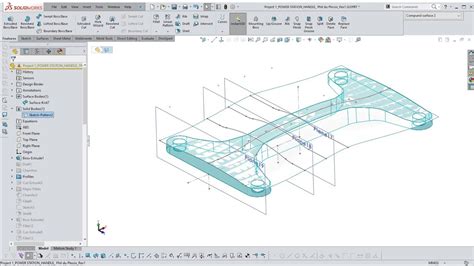 Make It In Solidworks Cut With Compound Surface Using The Surface Loft Command YouTube