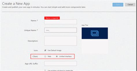 dynamics 365 app designer web interface is going to be already