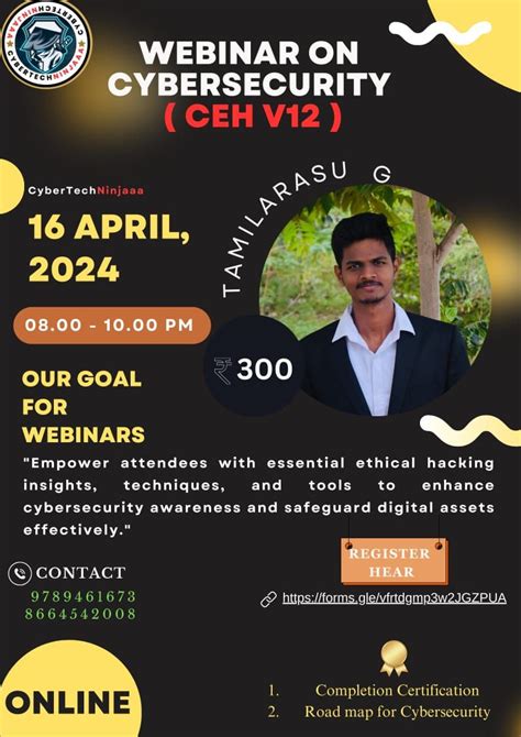 Cybertechninjaaa On Linkedin Cybersecurity Ceh Ethicalhacking Webinar Cybertechninjaaa…