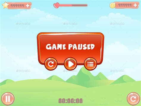 Mobile Game UI Kit 03 Game Assets GraphicRiver