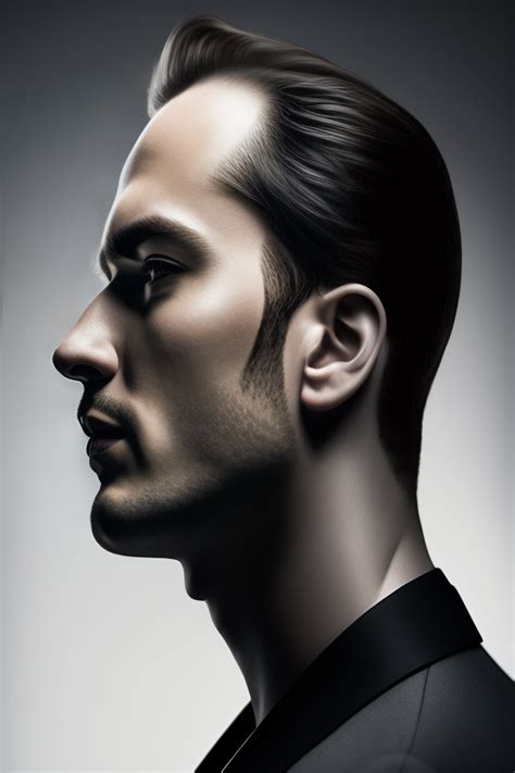 Strong Jawline Profile