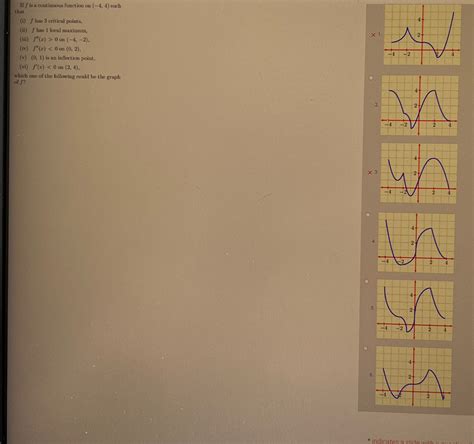 Solved If F ﻿is A Continuous Function On 44 ﻿such