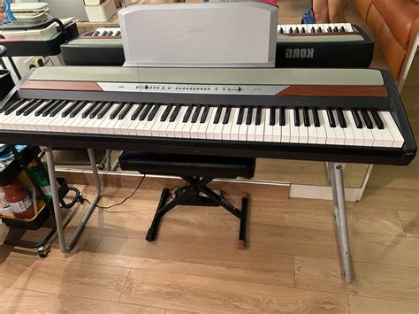 Korg Keyboard With Stand And Bench Hobbies And Toys Music And Media